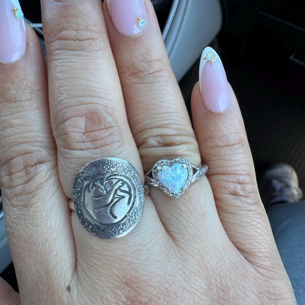 Silver Cicada Ring Sterling Silver Locust Ring Insect Ring Statement ...