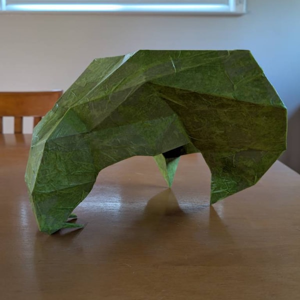 MEDUSA Mask - Make Your Own Medusa With This Low-poly Paper Mask ...