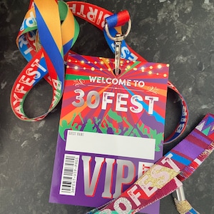 HENFEST ® Hen Party VIP Lanyard Passes Hen Party VIP Cards - Etsy UK