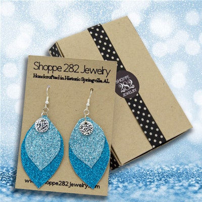 Earring Box Template, Earring Display Box SVG, Keychain Gift Box DXF ...