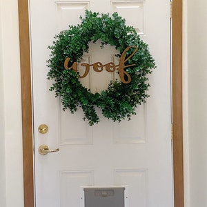 Woof Word Cut Out, Laser Cut, Wood Words, Wood Cut Word, Wall Wood ...