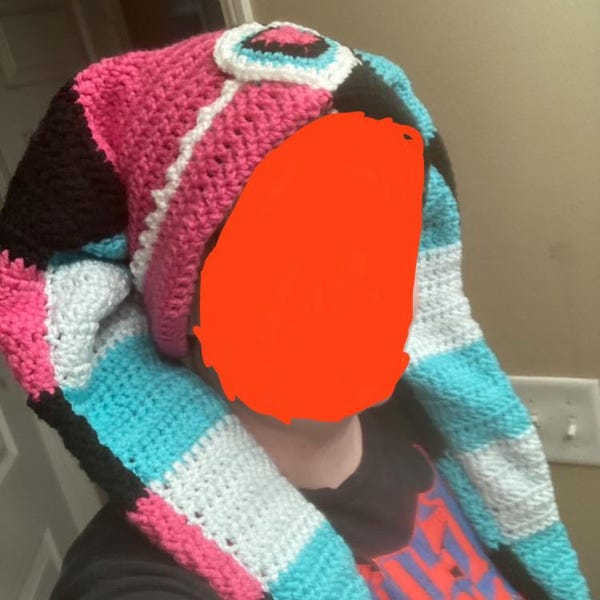 Crochet Inspired Fizzarolli Hat (helluvaboss) - Etsy