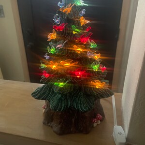 Ceramic Tree Replacement Lights Heart Bulbs Lights Valentine Fits ...