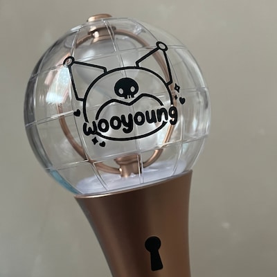 CUSTOM Kawaii Kpop Lightstick Decals / Vinyl Sticker / Lightstick ...