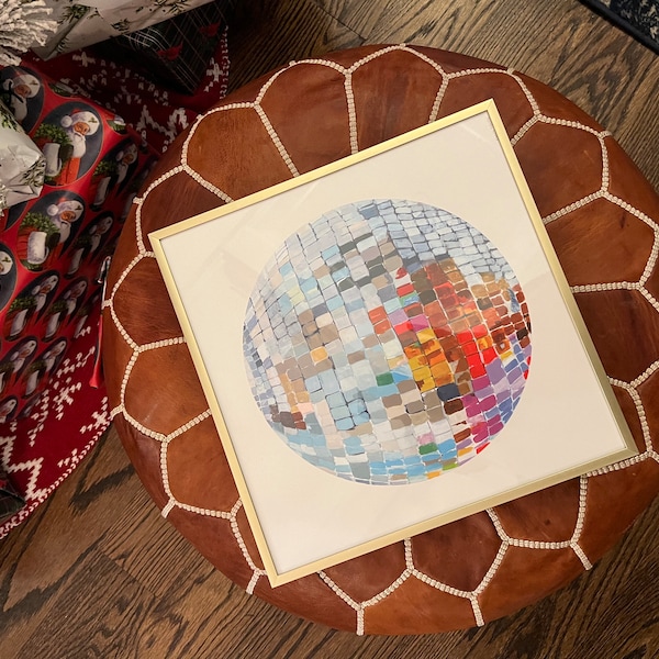 This Ain't My First Disco Painting Art Print | Eclectic | Retro | Decor ...