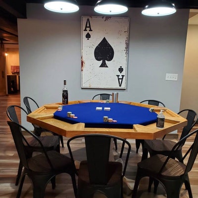 Game Room Sign, Ace of Spades, Family, Playing Card, Numbers, Canvas ...