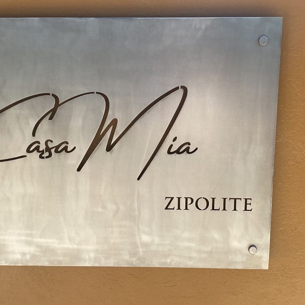 Custom Raw Metal Sign, Metal Wall Sign, Custom Business Logo, Custom ...