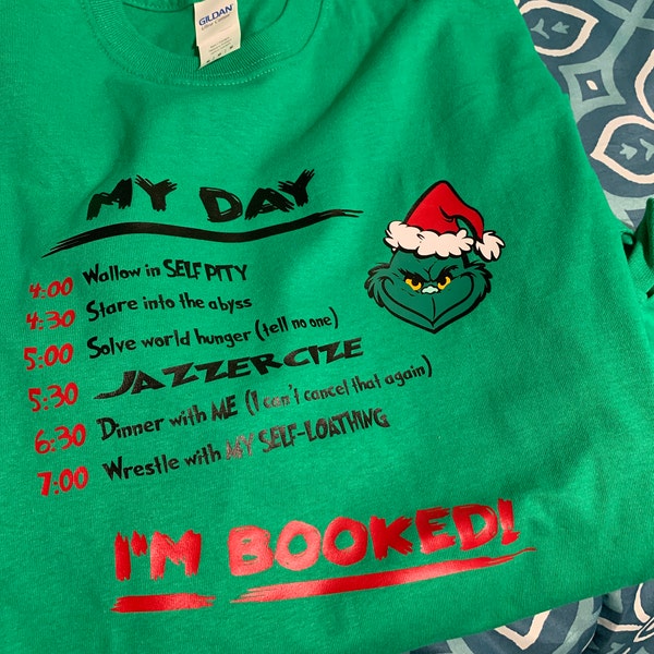 Grinch "my Day" SVG - Etsy