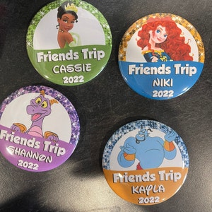Figment Birthday Buttons Disney Figment Birthday - Etsy