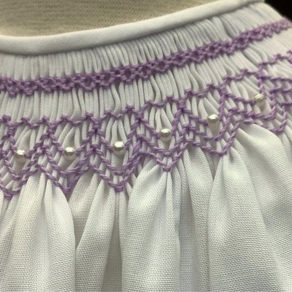 Smocking Plate "camille” by Ellen Mccarn, Bishop Smocking, Simple ...
