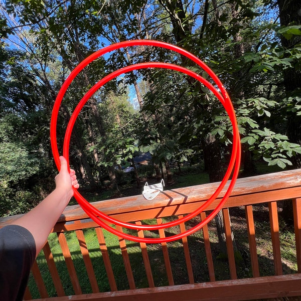 28” 5/8 Polypro Lightweight Hula Hoop Green Tea/ Aqua Seaglass/ UV ...