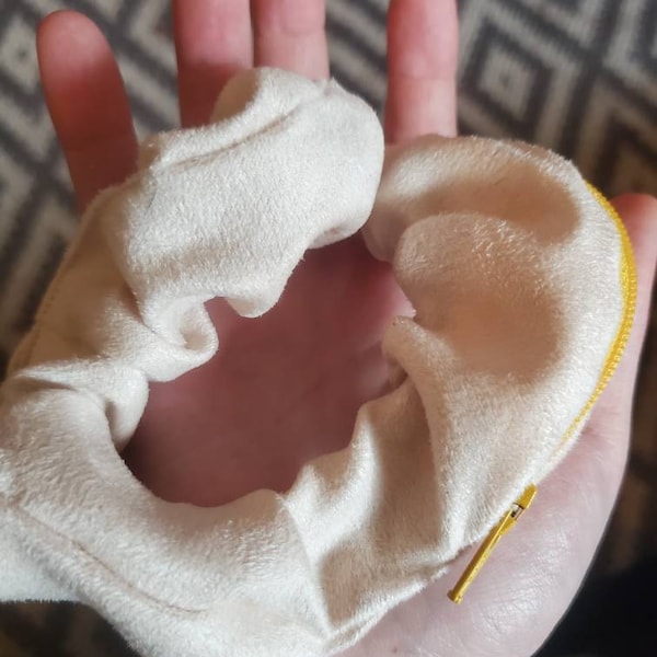 Stash Scrunchie - Stashie - Zipper Scrunchie - Pocket Scrunchie - Etsy