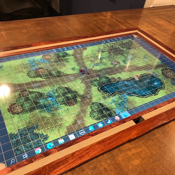 20x20 Dungeons and Dragons Tabletop Grid Board - Etsy