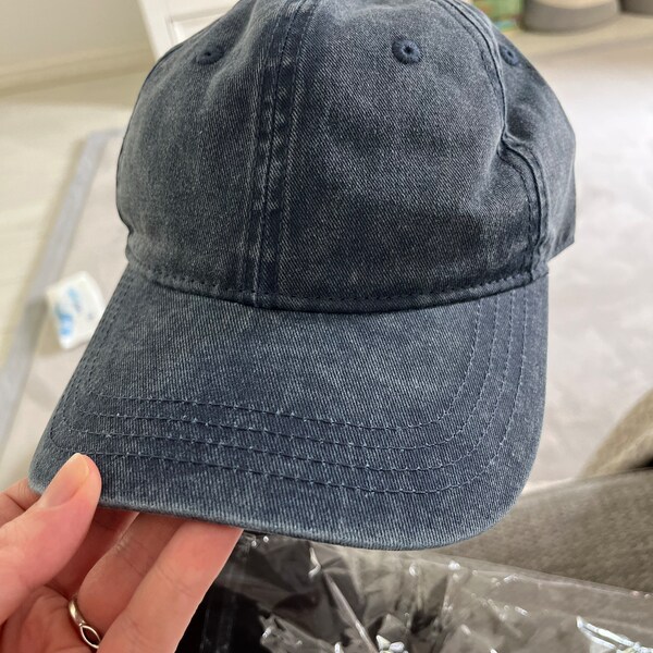 Add Name or Text to Back or Side of Baseball Cap,back of Hat Embroidery ...