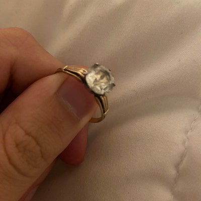 Lovely Retro Art Deco 50s Mod Pea Soup Green and Bakelite Ring / HFVAAD ...