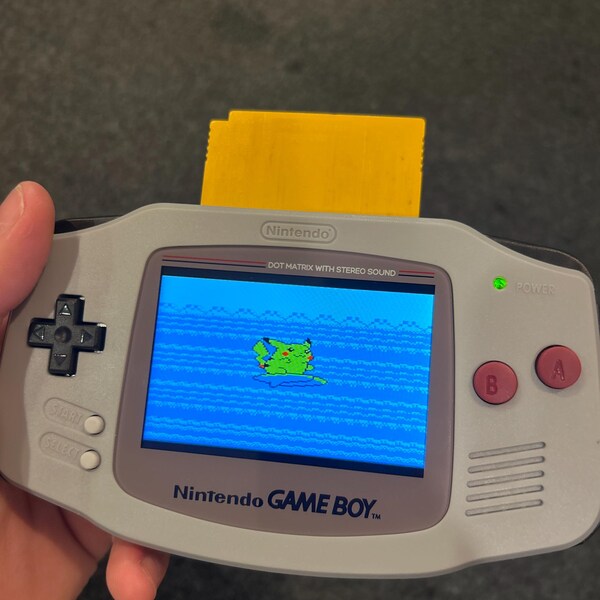 Clear Black Gameboy Color Console OLED Touch Screen GBC Game Boy - Etsy