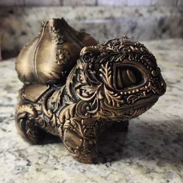 Gengar 3d Printed Jumbo Coin With Stand - Etsy