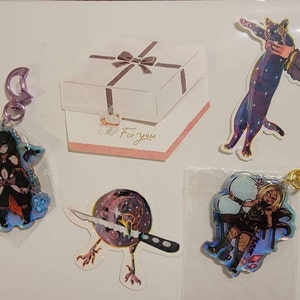 Natchi and Mitty Made in Abyss Waterproof Holographic - Etsy