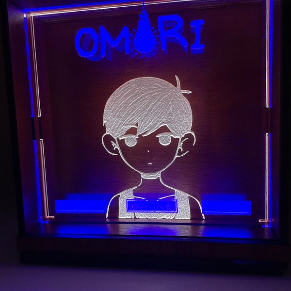 Omori Headspace Friends LED Light Box - Etsy