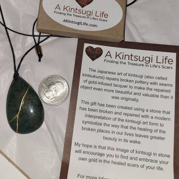 Kintsugi Repaired Dragon Blood Jasper Worry Stone - Etsy