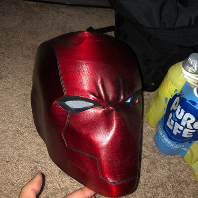 Red Hood Rebirth Helmet no Back Panel - Etsy