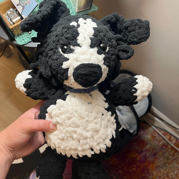 Crochet Dog Pattern Crochet Puppy Pattern: Squishy Puppy - Oreo the ...
