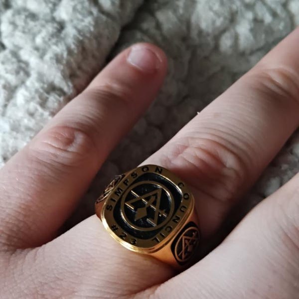 Rousea Crucis Ring, Antiquus Mysticusque Ordo Rosae Crucis Ring, Amorc ...