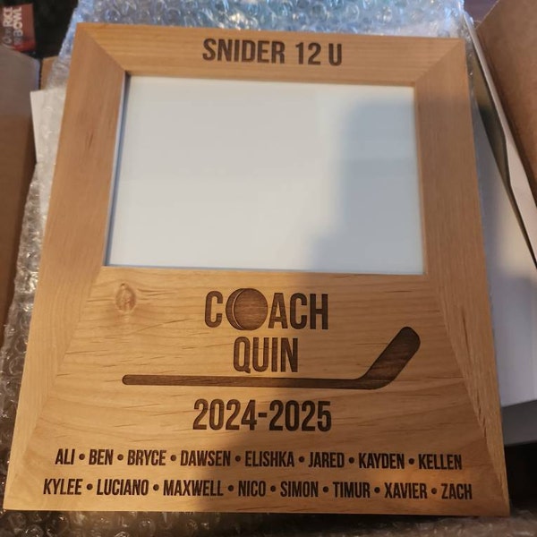 Personalized Basketball Coach Picture Frame, Basketball Coach Picture ...