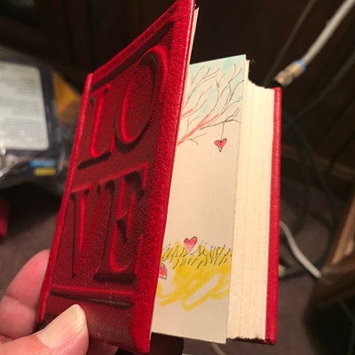 Large Red Journal With Leather and Brass Clasps Life Journal Journal ...