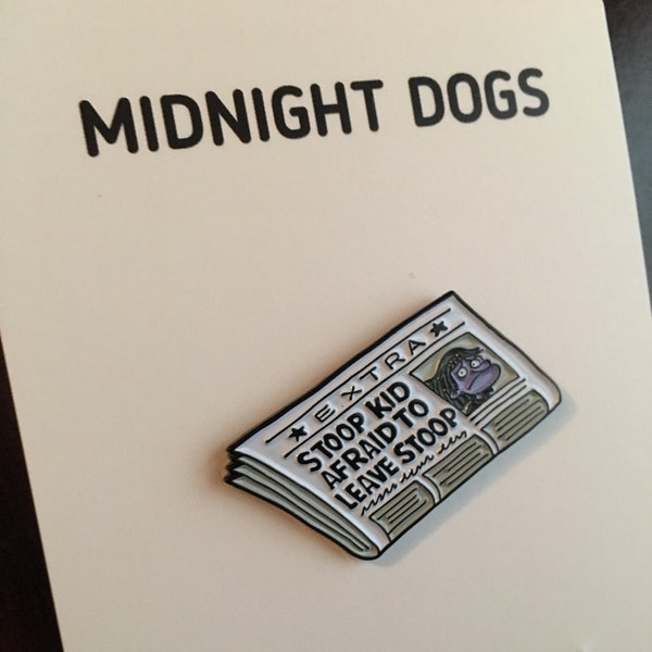 Stoop Kid - Enamel Pin - Etsy