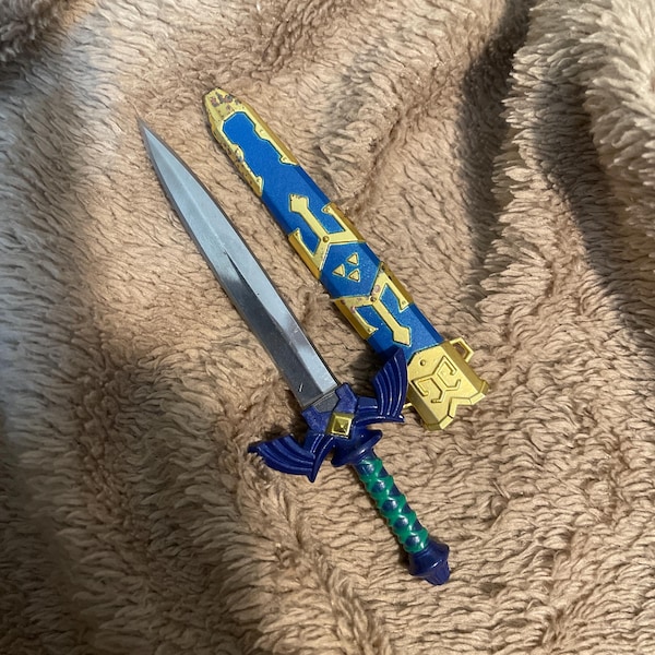 Hand-forged Infinity Sword Metal Infinity Blade Miniature Replica 30cm ...