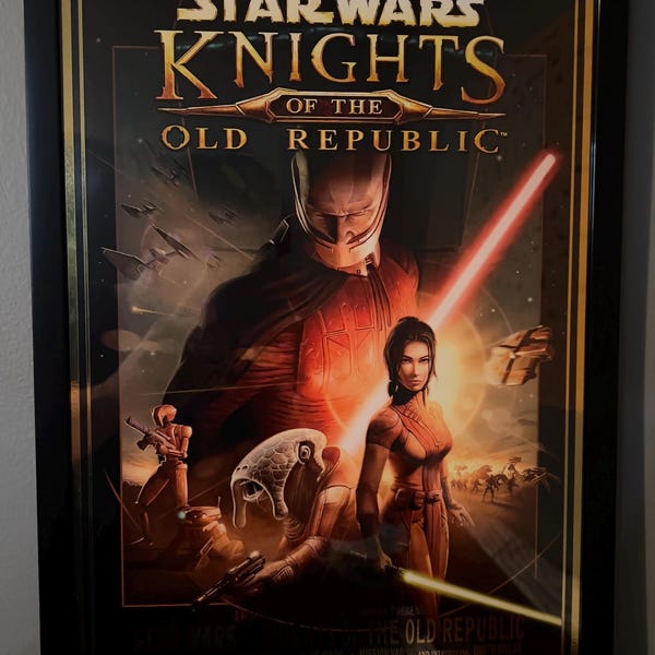 NEW!!! Limited Edition "kotor: Darth Malak" Print Sold by Original ...