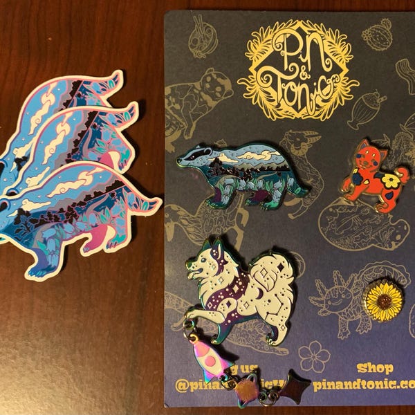 Day Dragon Enamel Pin - Etsy