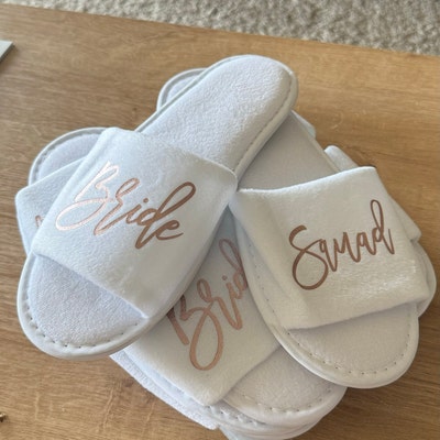 Monogrammed Slippers, Personalized Slippers With Monogram or Custom ...