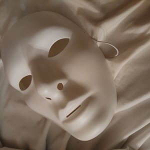 Cesar/caesar 1983 Blank Male Mask RECASTS Kabuki Mask Joey Mask ...