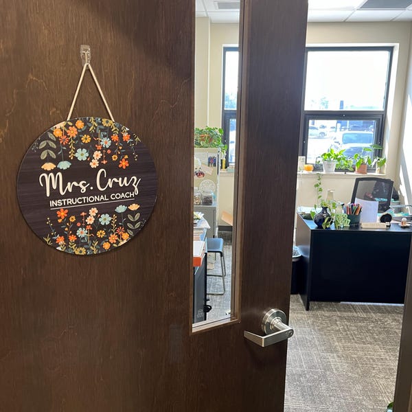 Custom Name School Counselor Office Door Sign, School Counselor Door ...