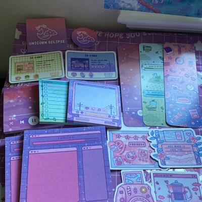 Sunset Music Player Aesthetic Sticky Note - Etsy