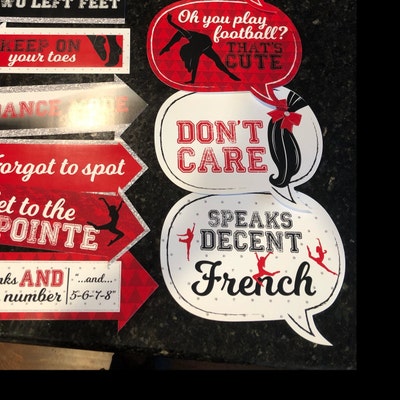 Funny Must Dance to the Beat Dance Photo Props Dance Party Photo Booth ...