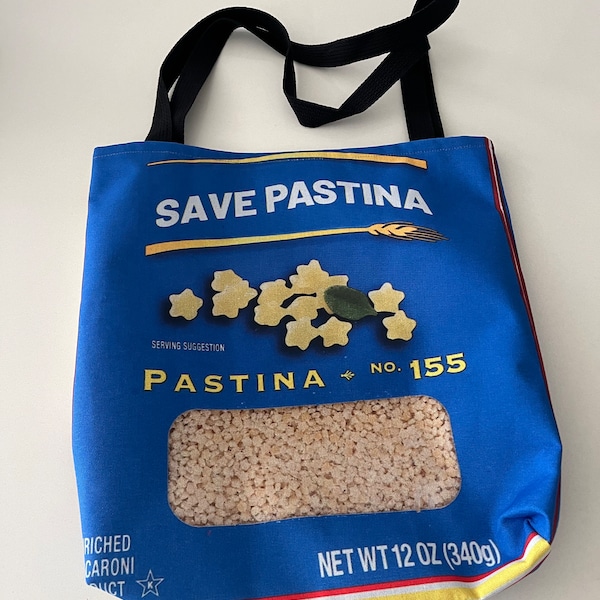 Italian Pasta Save Pastina Bag Italian Pasta Italian Food Italy Gift ...