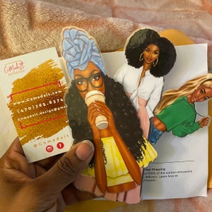 African American Bookmark Set black Girl Bookmarksblack Girl Magic ...