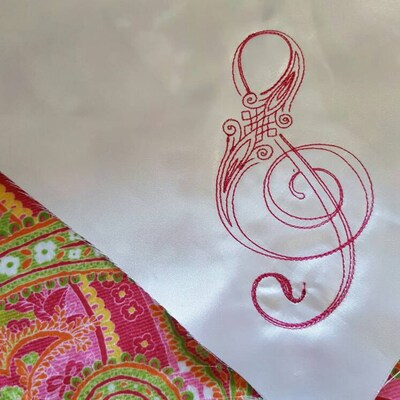 Instant Download Machine Embroidery Design Treble Clef - Etsy