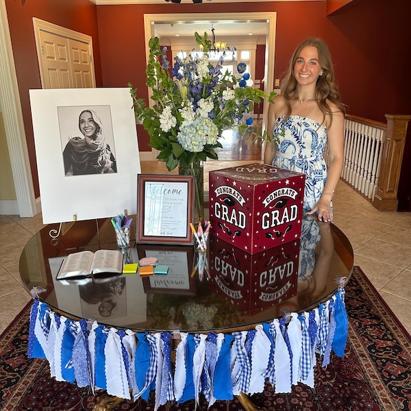 Tennessee Garland, Orange and White Checkerboard Banner, School Spirit ...