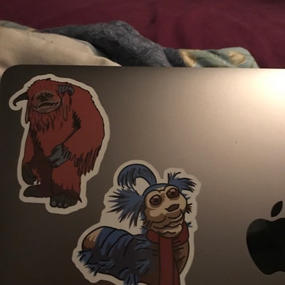 Labyrinth Worm Vinyl Sticker, Cute Laptop Stickers, Vinyl Decal, Vinyl ...