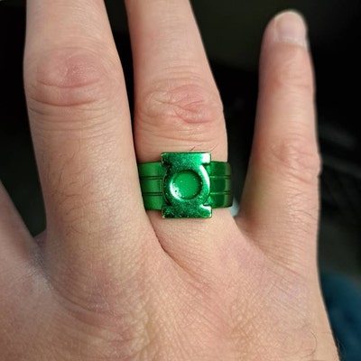 Anodized Yellow Fear Ring - Etsy