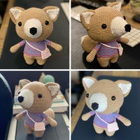 Amigurumi Pattern Alexander the Fox Toy Crochet Pattern PDF - DIY ...