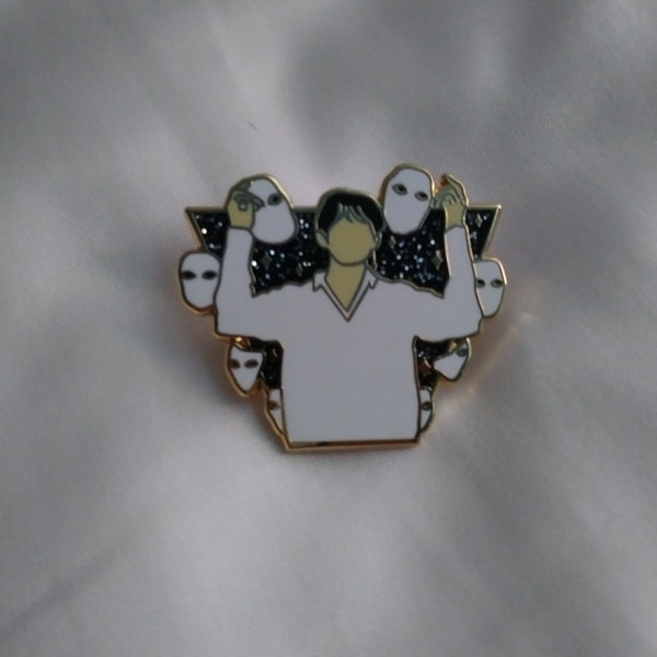 BTS Taehyung V Singularity Enamel Pin - Etsy