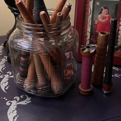 Christmas Tree-shaped Cop Shuttle Bobbin Set of 12 3 - Etsy