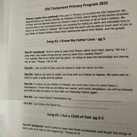 2024 CUSTOMIZABLE Primary Program Script- Come Follow Me Book of Mormon LDS Primary Presentation ...