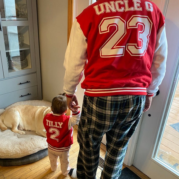 Personalized Baby Varsity Jacket: Custom Letterman Gift - Etsy
