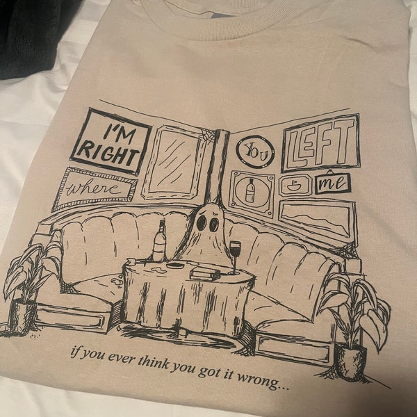 Right Where You Left Me Boxy Tee - Etsy